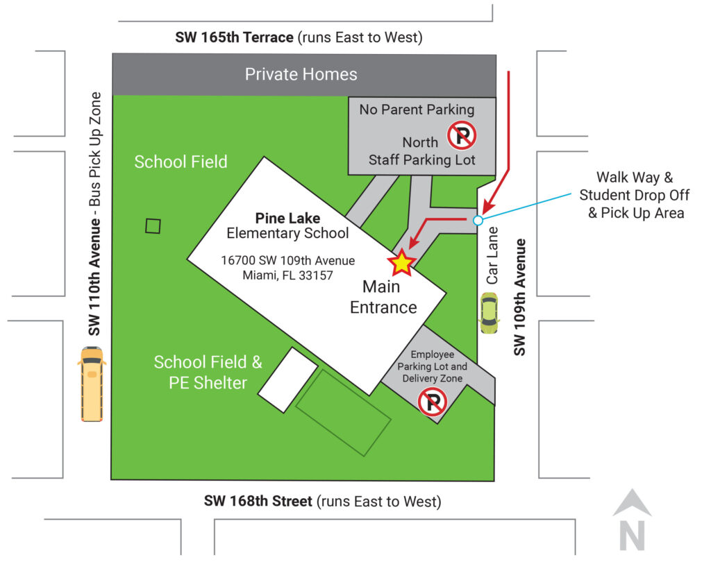 Arrival & Dismissal Procedures – Pine Lake Elementary